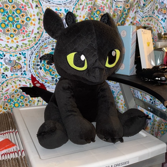 Build-A-Bear | Toys | How To Train Your Dragon Toothless Build A Bear ...